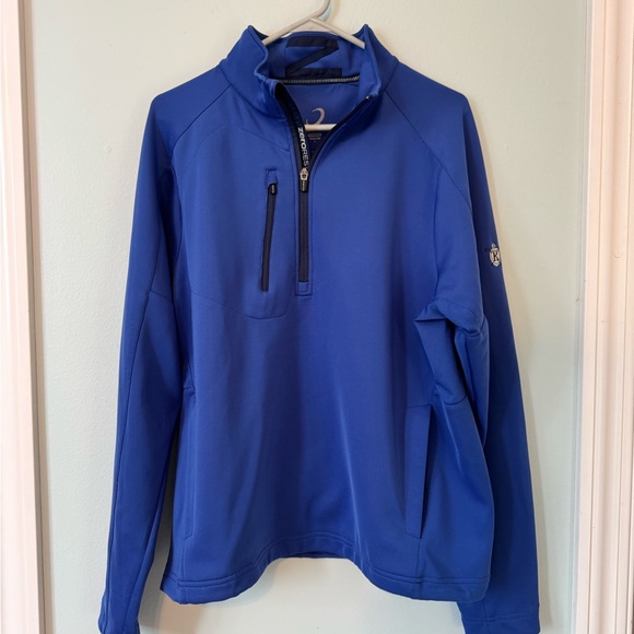 zero restriction | Jackets & Coats | Mens Blue Pullover | Poshmark